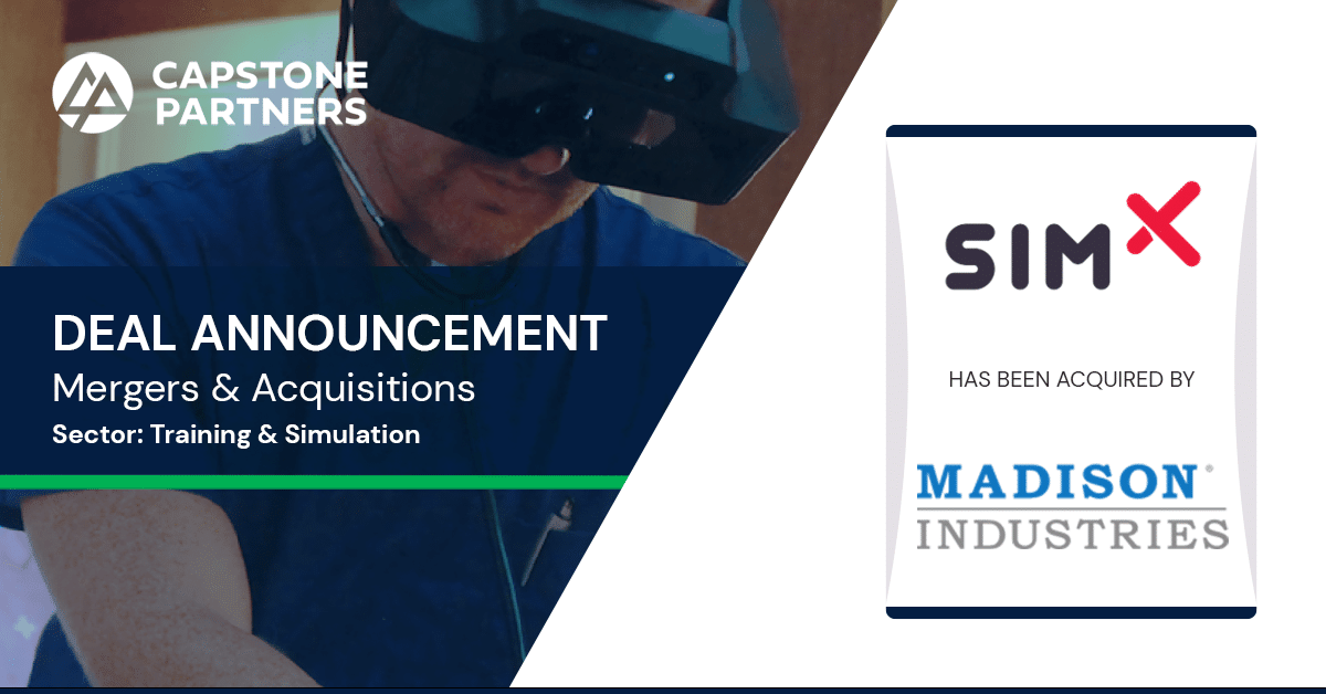 Capstone Partners advised SimX | Capstone Partners