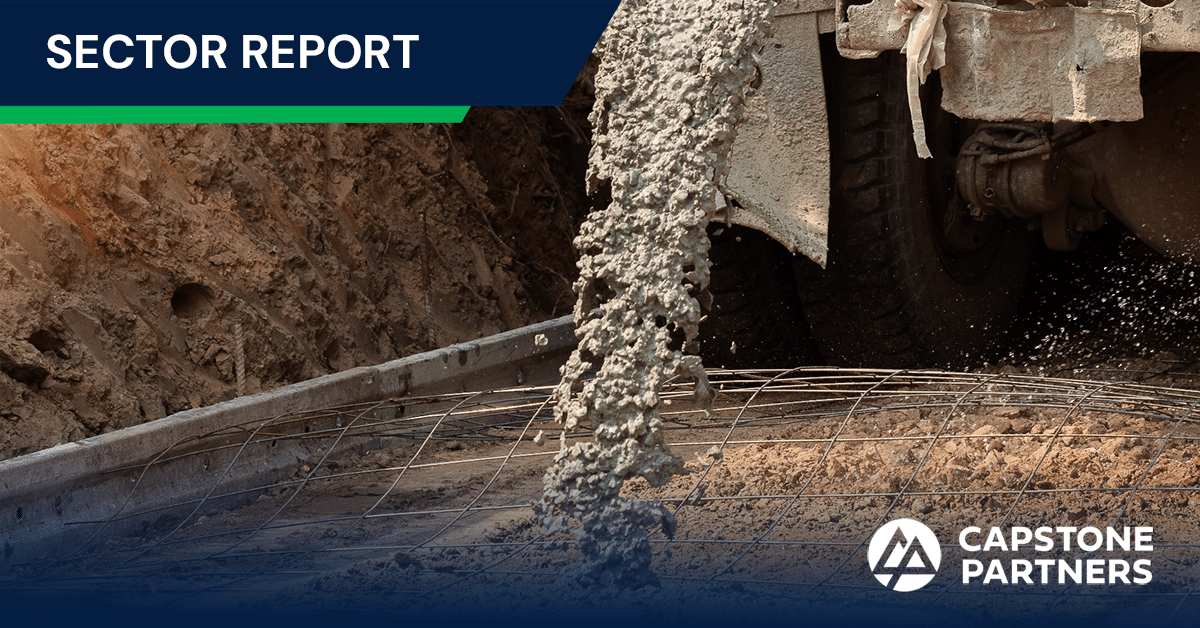 Rock Products and Aggregates Industry Update | Capstone Partners