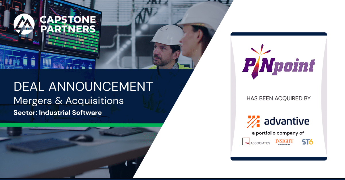 Capstone advised PINpoint Information Systems on Acquisition